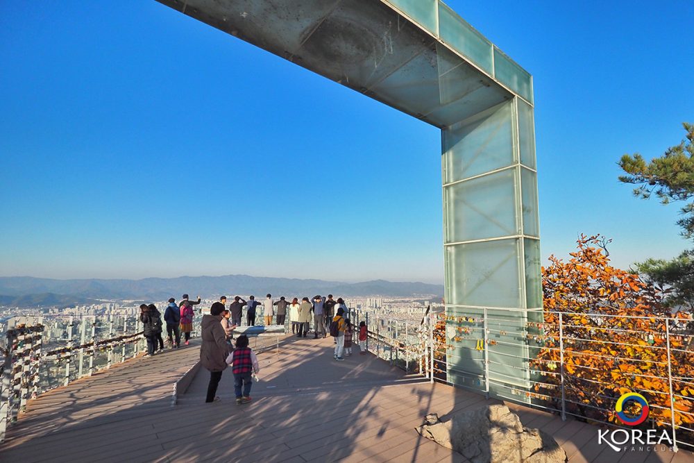 Mt. Apsan Observatory จุดชมวิว ภูเขาอัปซาน - รีวิว by ลุงเด้ง ป้าไก่