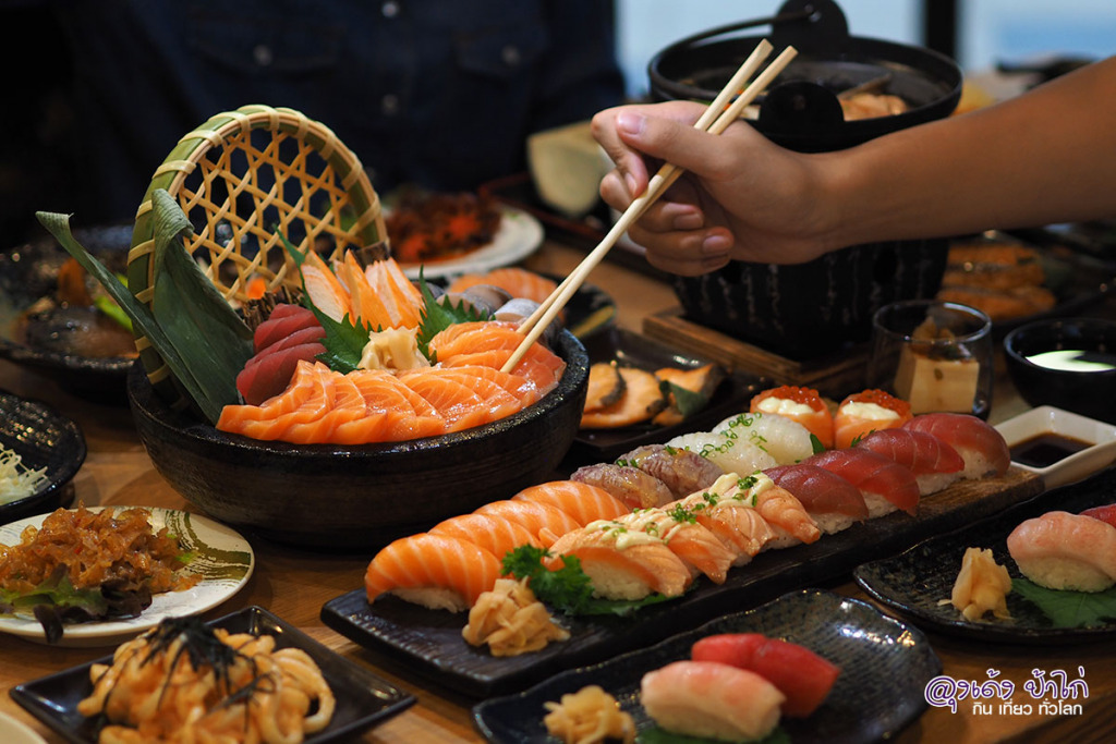 SUSHI DEN ซูชิ เด็น บุฟเฟ่ต์ 699++ - ลุงเด้ง ป้าไก่ กิน เที่ยวทั่วโลก